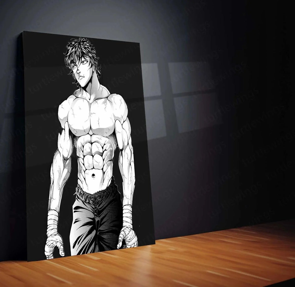 Baki Hanma: The Grappler Metal Poster – TURTLEWINGS