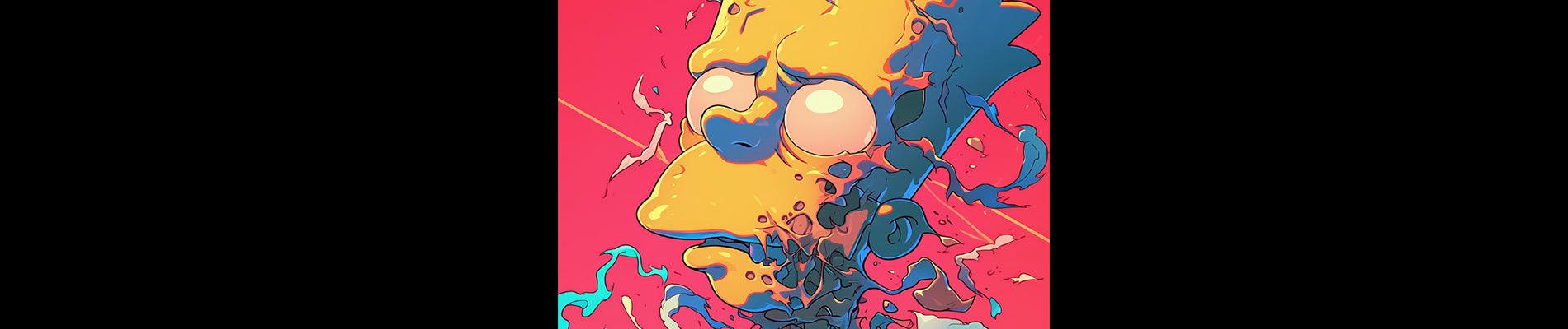 Simpsons Metal Poster – TURTLEWINGS