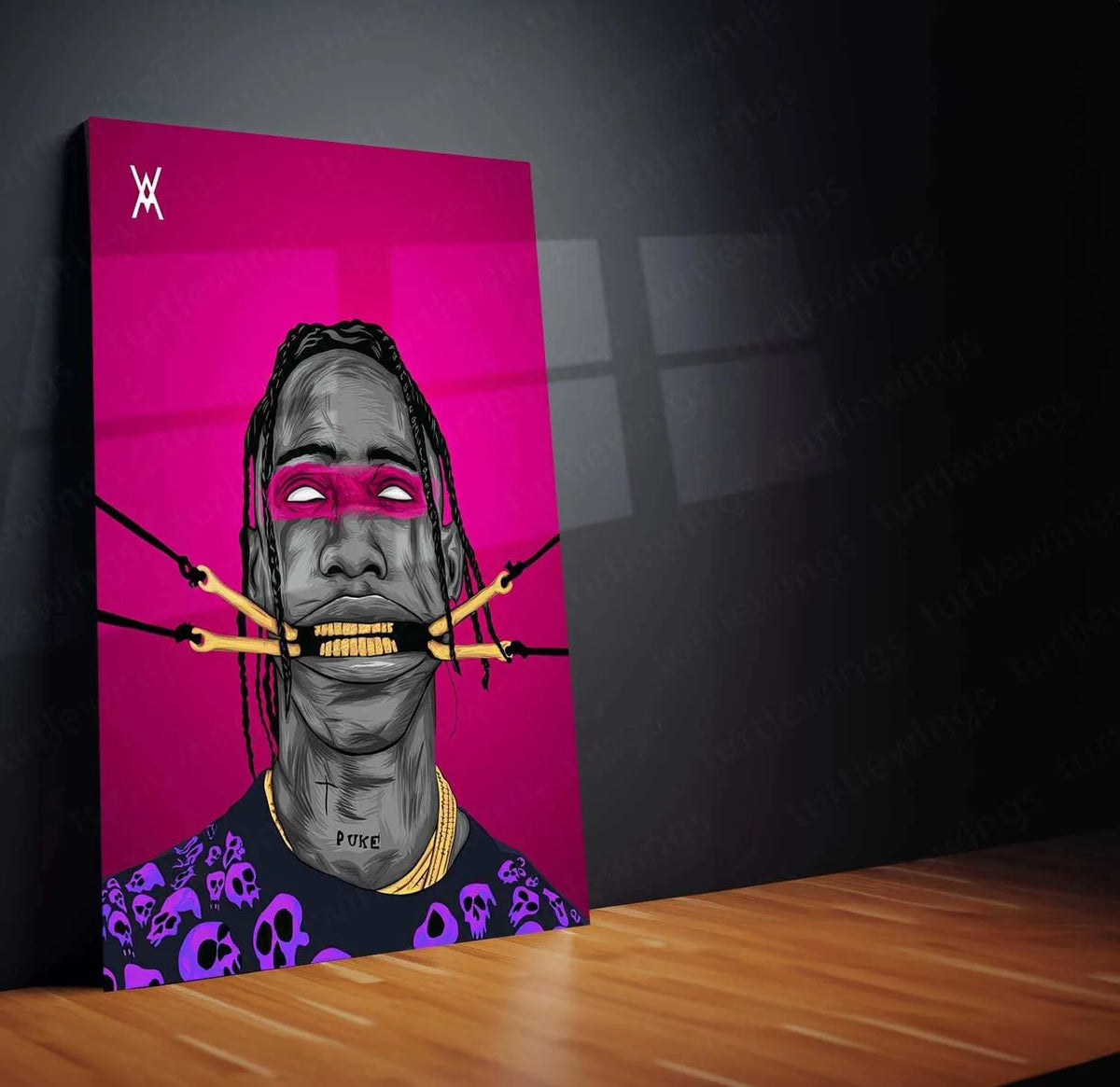 XXXTENTACION METAL POSTER – TURTLEWINGS