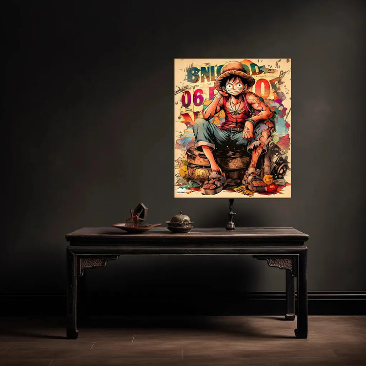 Luffy One Piece Metal Poster – TURTLEWINGS