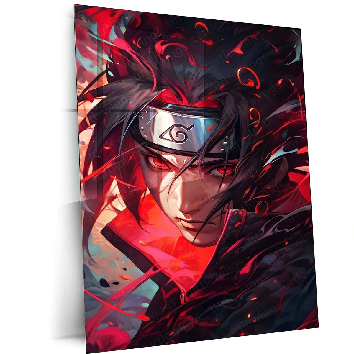 Itachi Uchiha – Jujutsu Kaisen Metal Poster – TURTLEWINGS