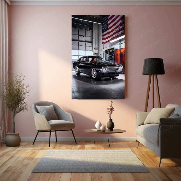 2016 Chevrolet Chevelle Slammer Concept Metal Poster | Classic Muscle ...