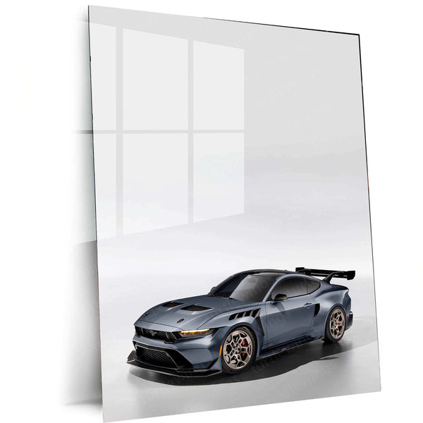 2025 Ford Mustang GTD Metal Poster | Supercar Wall Art | Racing Decor ...