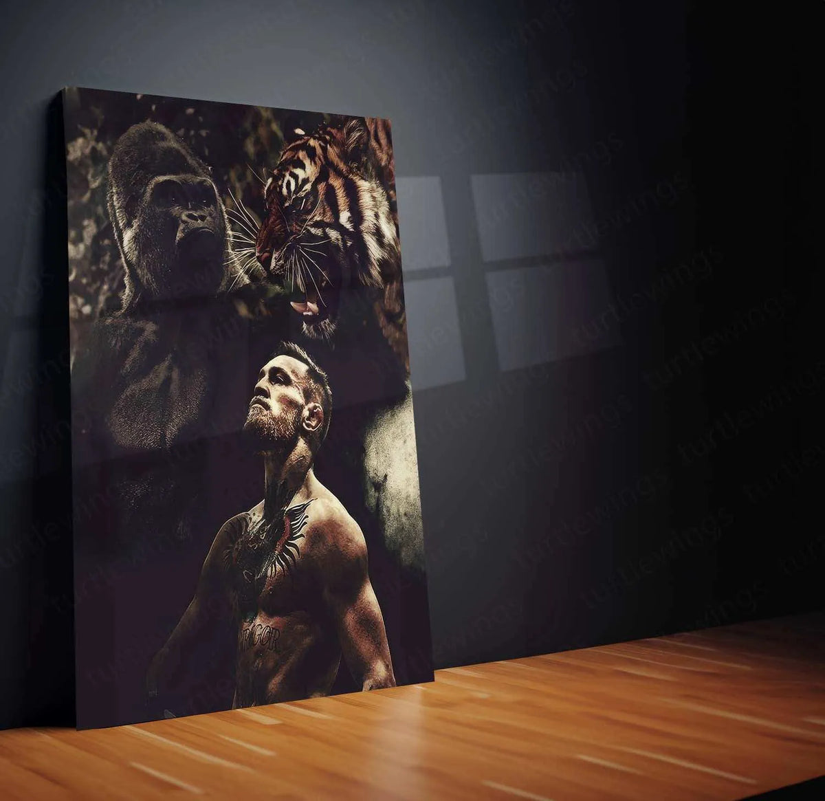 Conor McGregor – The Notorious Fighter Metal Poster2 – TURTLEWINGS
