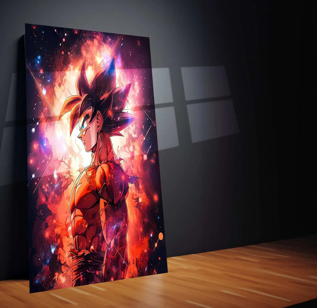 Dragon Ball Z Metal Poster | Goku, Vegeta & Iconic DBZ Wall Art | Anim ...