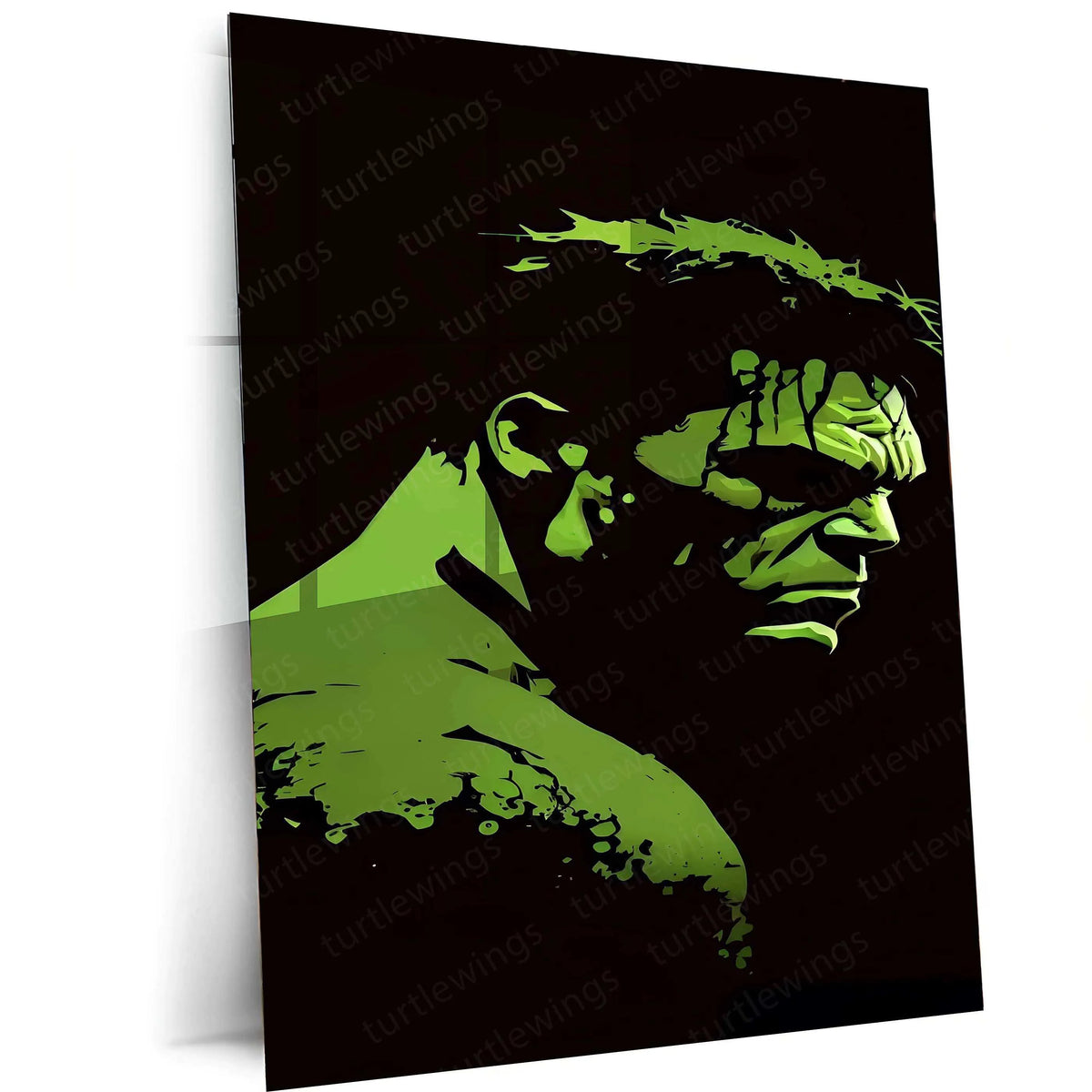 Hulk Action Mood Metal Poster | Marvel Superhero Wall Art | Epic Smash ...