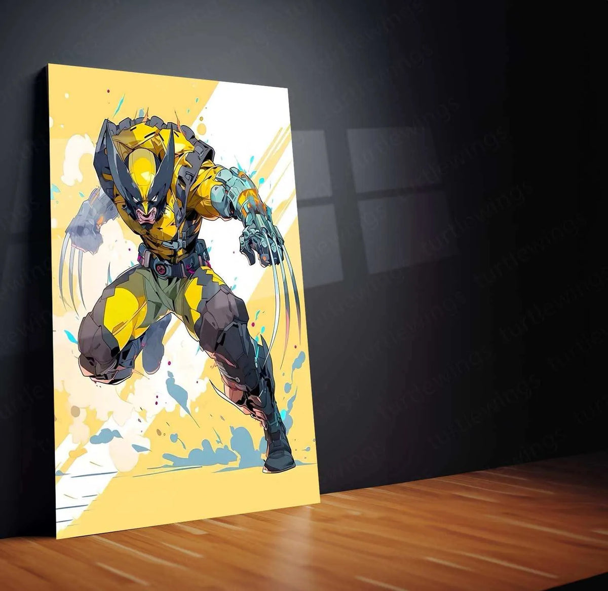 Wolverine Metal Poster – The Unstoppable Mutant Hero – TURTLEWINGS