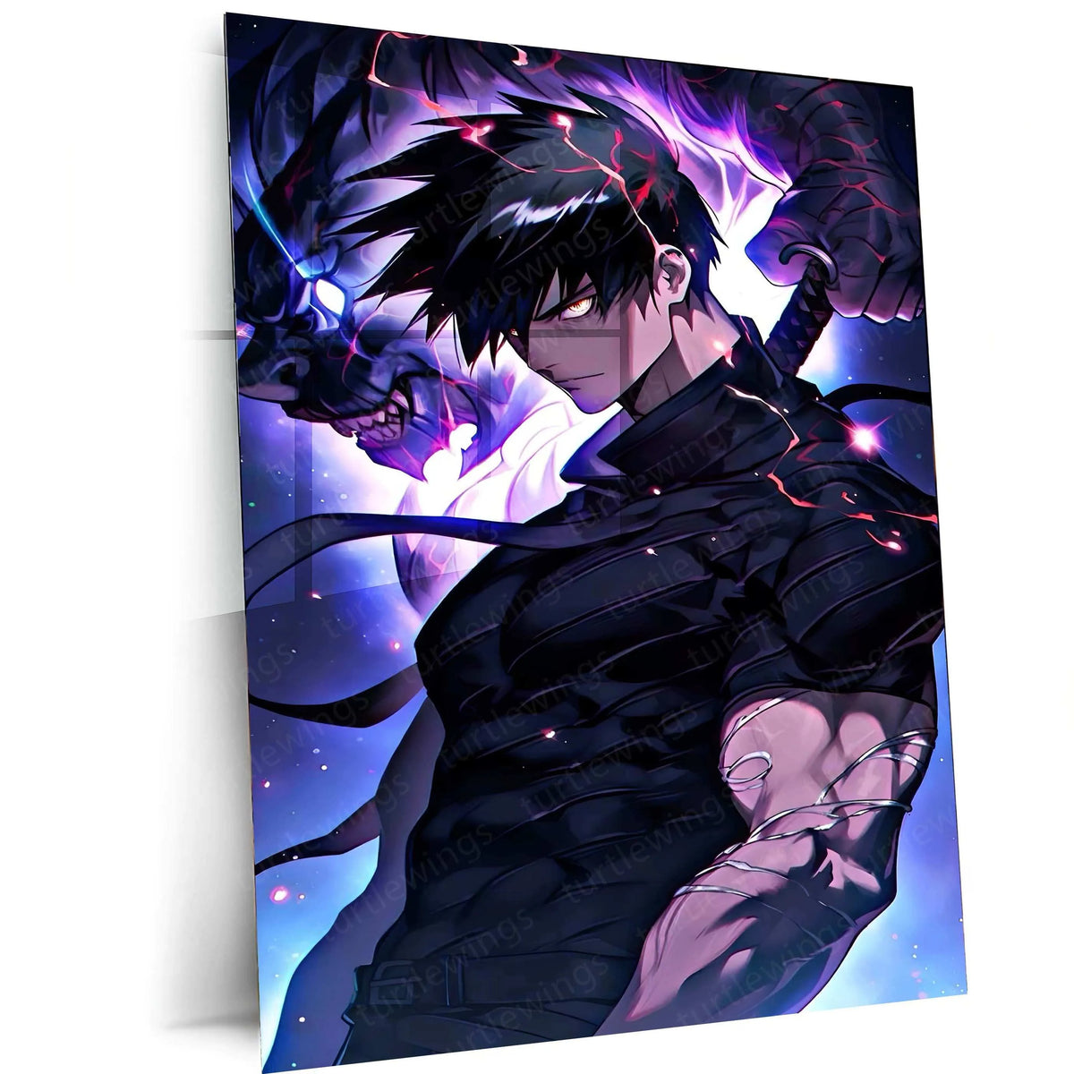 Toji Fushiguro – The Sorcerer Assassin | Jujutsu Kaisen Metal Poster ...