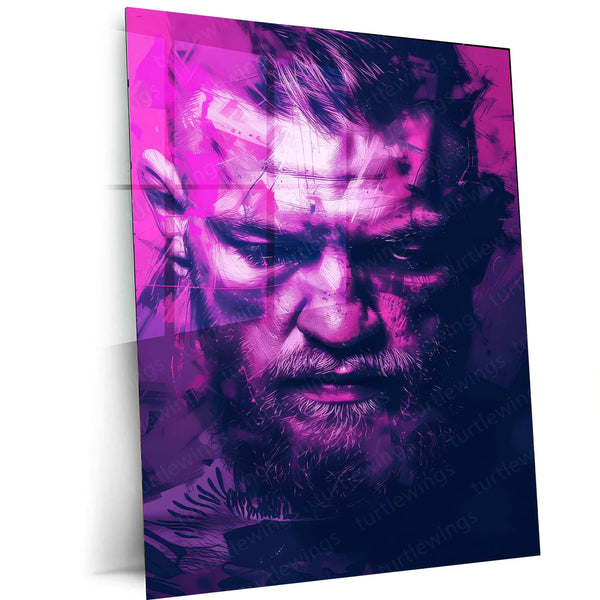 Conor McGregor – The Notorious Fighter Metal Poster1 – TURTLEWINGS
