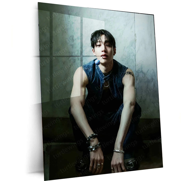Bang Chan Metal Poster – Stray Kids Leader Wall Art for STAYs f2 ...