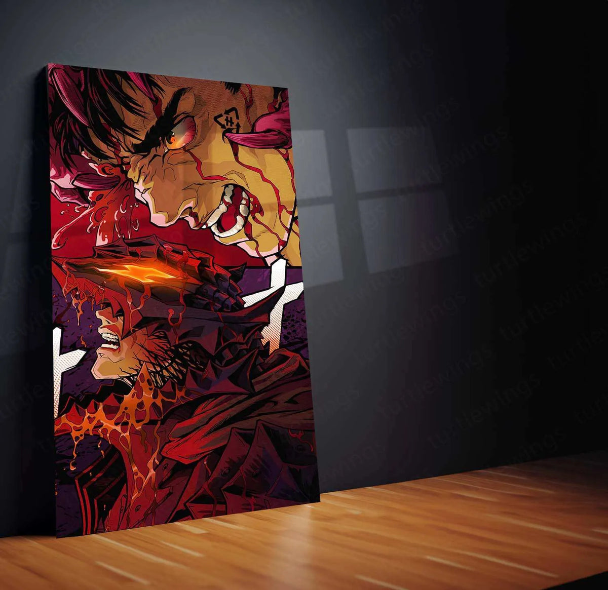 Berserk Poster – Dark Fantasy Anime Artwork – TURTLEWINGS