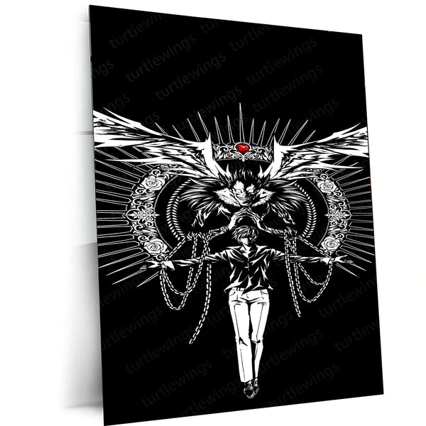 Death Note Poster – Iconic Anime Thriller Artwork – TURTLEWINGS