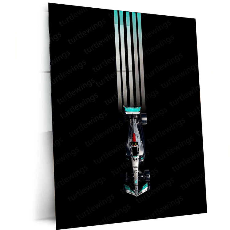 F1 Car Metal Poster – High-Speed Racing Wall Art | Formula 1 Motorspor ...