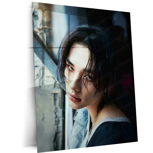 Hyunjin Metal Poster – Stray Kids Visual & Dance Icon Wall Art for STA ...