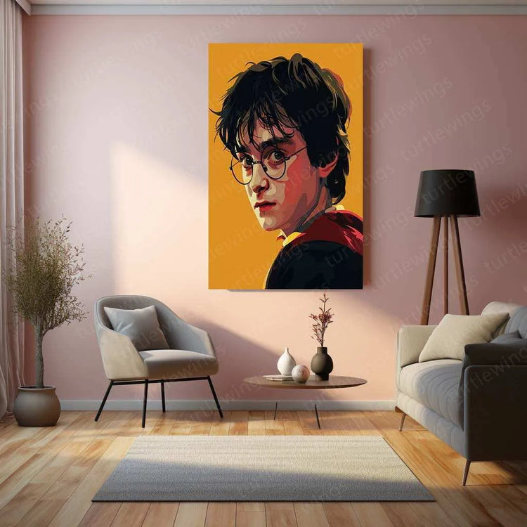 Harry Potter Metal Poster – Magical Wall Art | Wizarding World Decor 6 ...