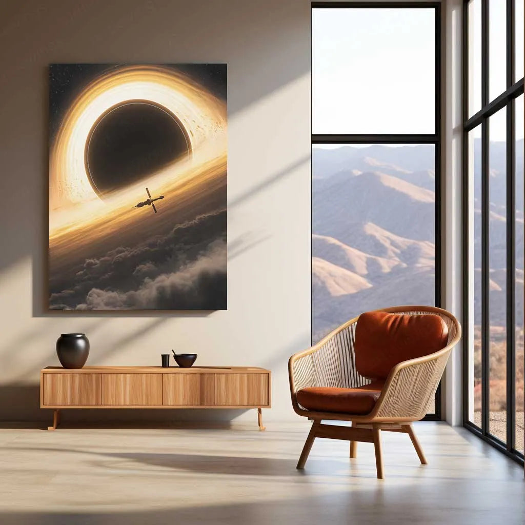 Movies Metal Poster | Interstellar Metal Poster | Epic Sci-Fi Space Mo ...