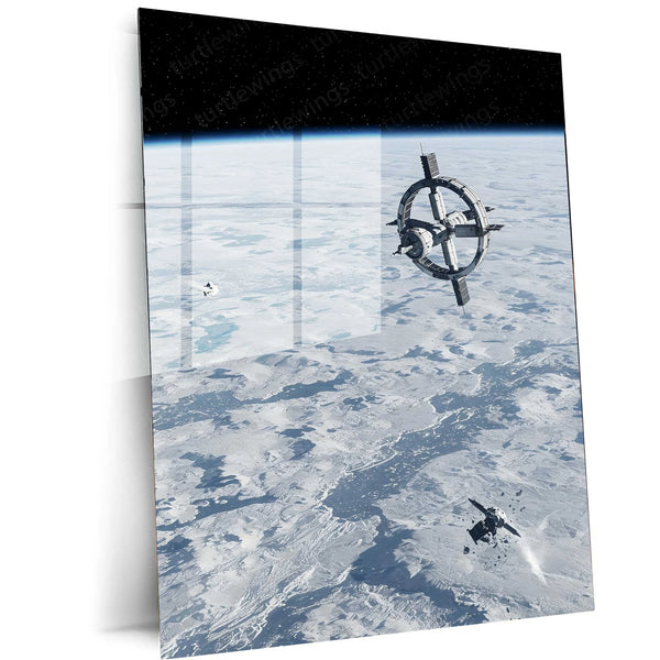 Movies Metal Poster | Interstellar Metal Poster | Epic Sci-Fi Space Mo ...