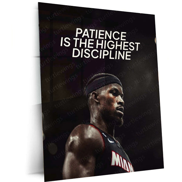 Jimmy Butler Quote Metal Poster – Motivational Basketball Wall Art | H ...