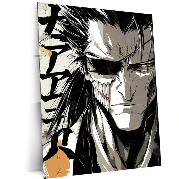 Bleach Metal Poster | Yoji Shinkawa-Inspired Art | Ichigo Kurosaki Wal ...