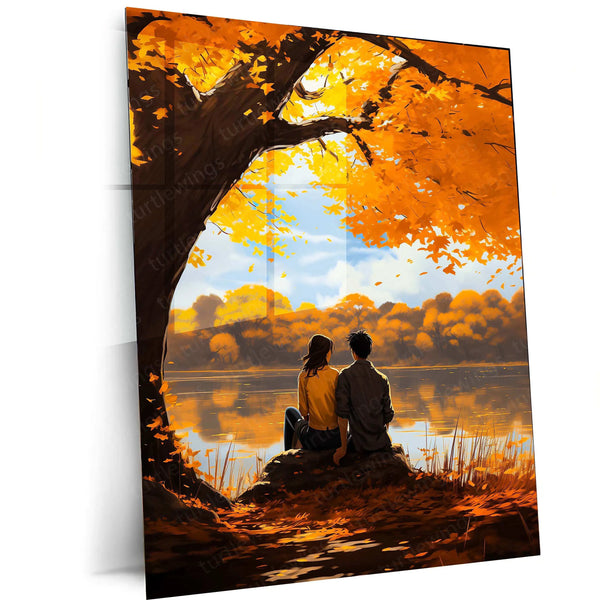 Love Art Metal Poster – Romantic Aesthetic Wall Decor 1 – TURTLEWINGS