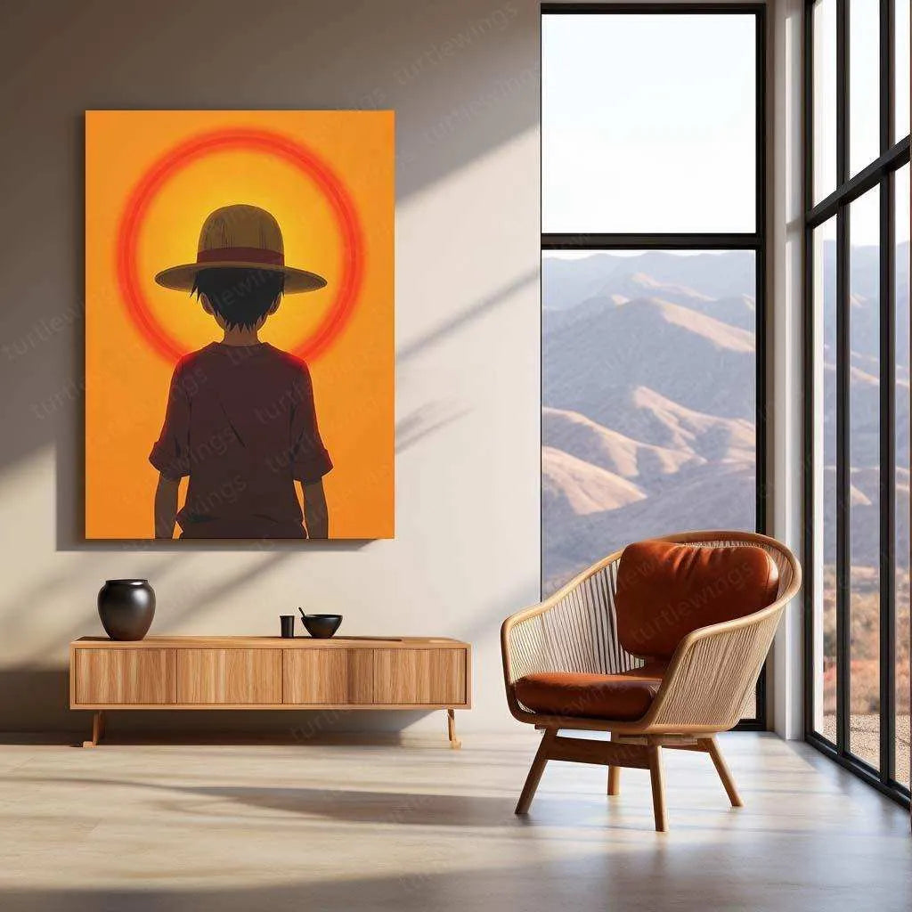 Luffy One Piece Neon LED Metal Poster – TURTLEWINGS