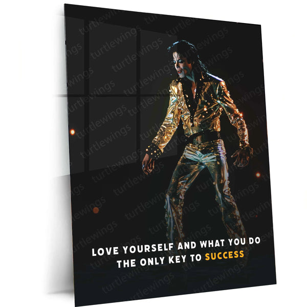 Michael Jackson Metal Poster | King of Pop Music Art | Iconic MJ Wall ...