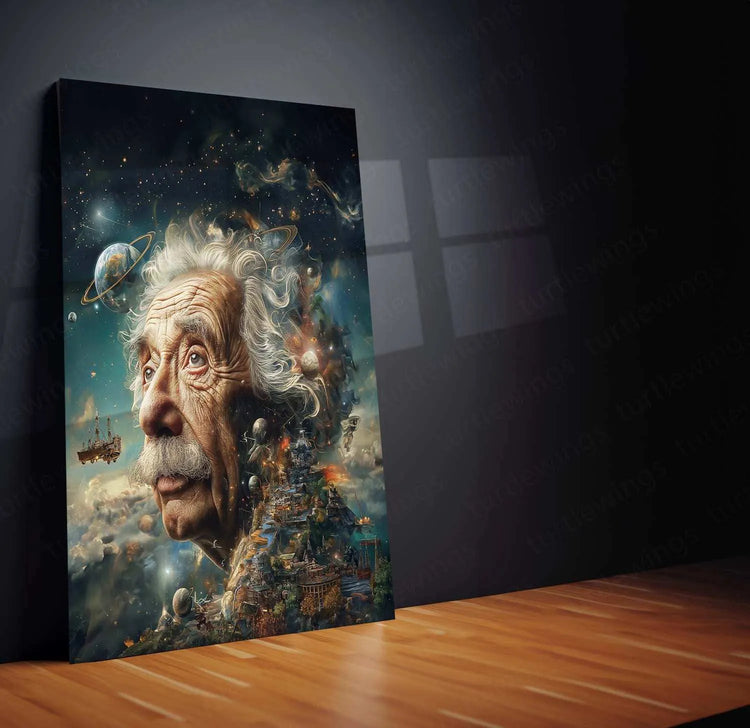 Metatron Inspirational Quote Metal Poster | Imagination vs. Knowledge ...