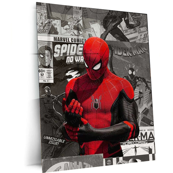 Spider-Man Metal Poster – Iconic Superhero Wall Art | Marvel Fan Decor ...