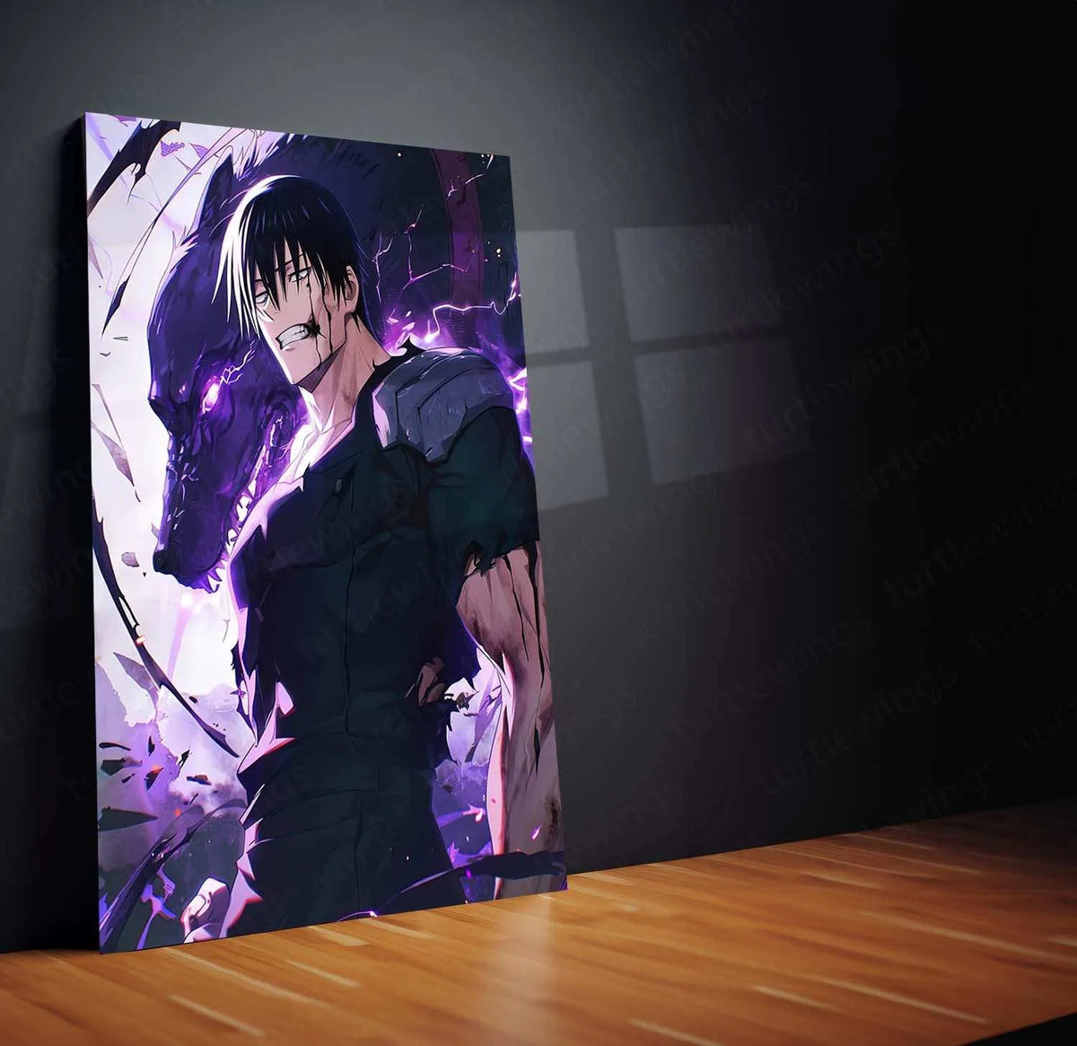 Toji Fushiguro – The Sorcerer Assassin | Jujutsu Kaisen Metal Poster2 ...