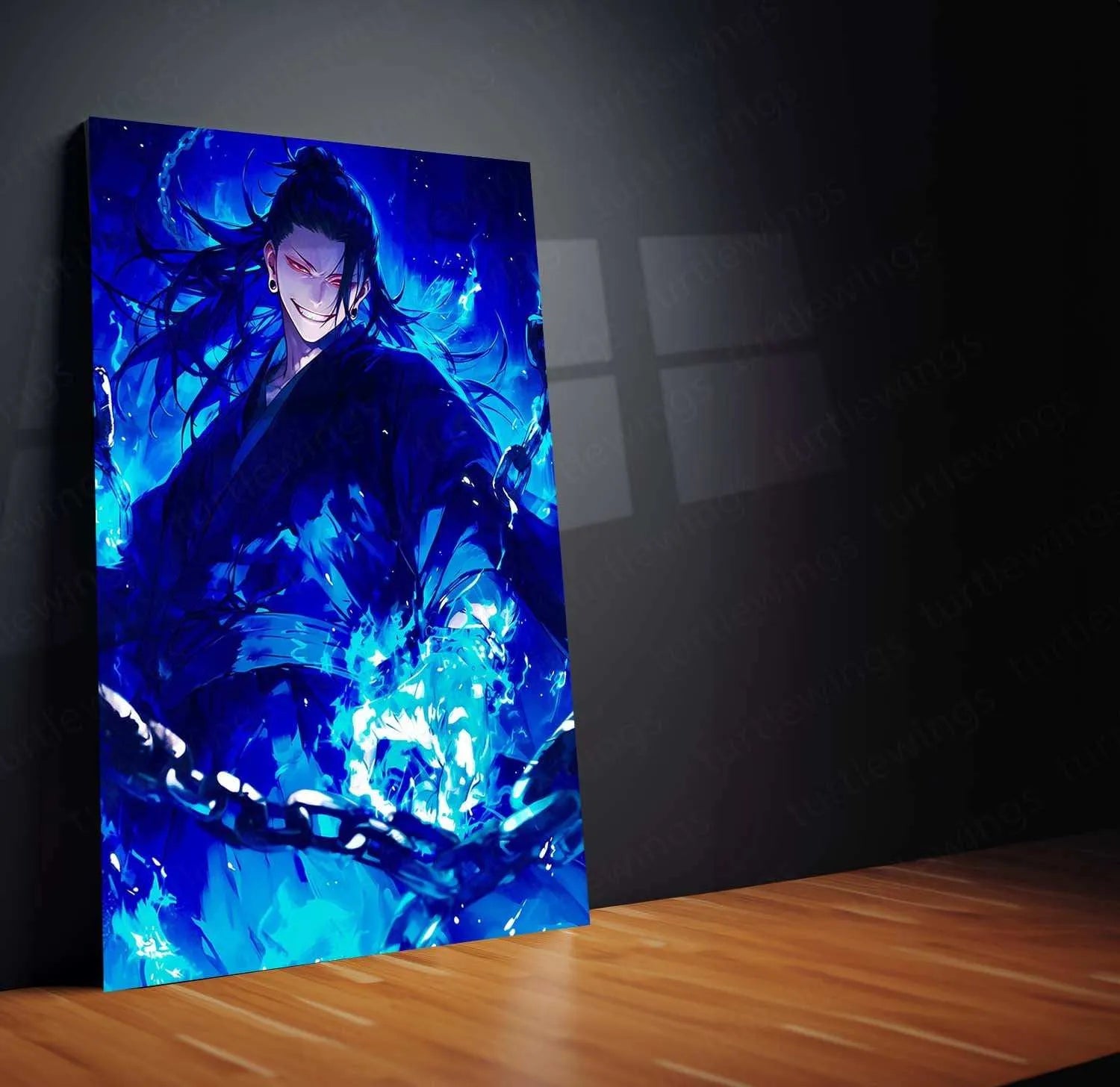 Suguru Geto Jujutsu Kaisen Metal Poster | Powerful Sorcerer Wall Art ...