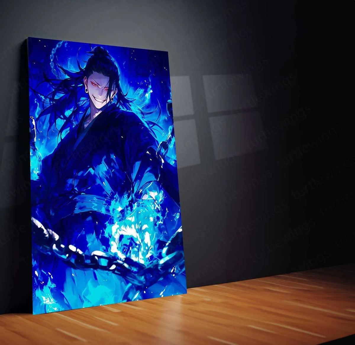 Suguru Geto Jujutsu Kaisen Metal Poster | Powerful Sorcerer Wall Art ...