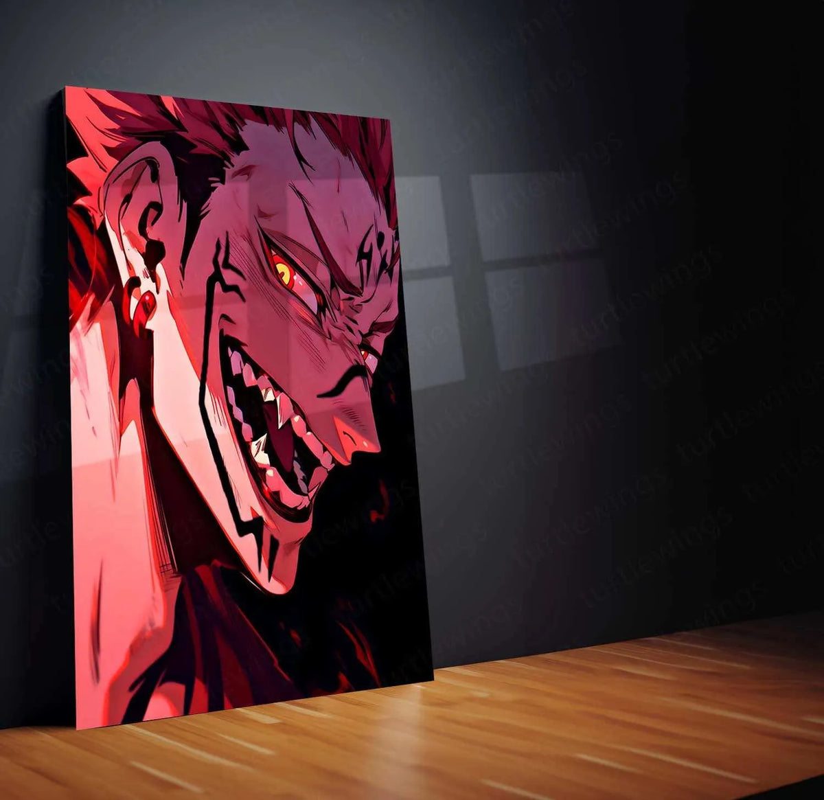 Sukuna Ryomen Poster – Jujutsu Kaisen Anime Art, Fierce and Powerful ...
