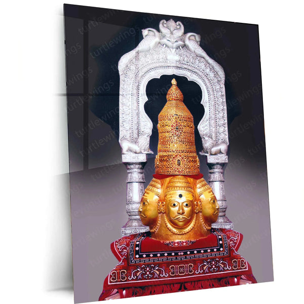 Trimbakeshwar Nashik Metal Poster – Sacred Temple Art | Spiritual Wall ...