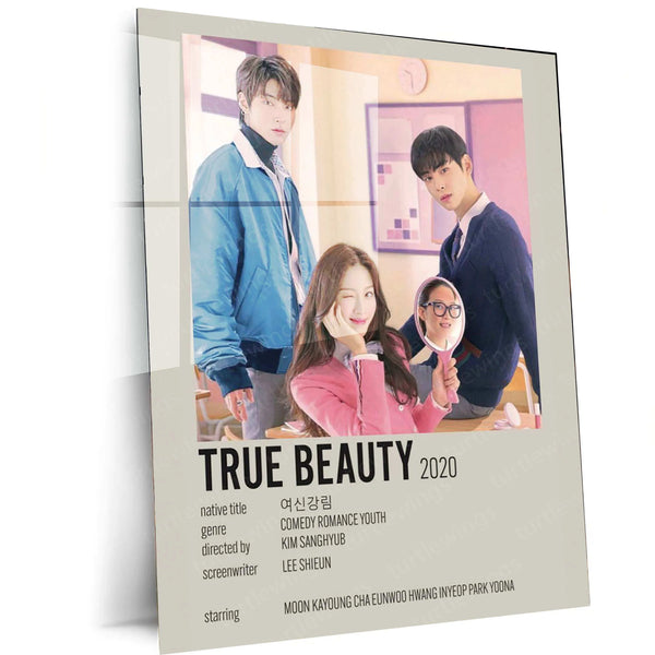 True Beauty Metal Poster – A Stunning Tribute to Love, Self-Discovery ...