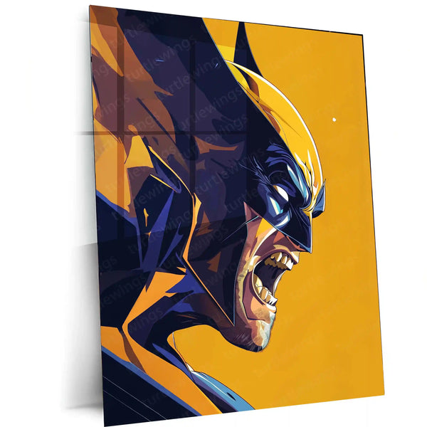 Wolverine Rage – Clawed Hero Metal Frame – TURTLEWINGS