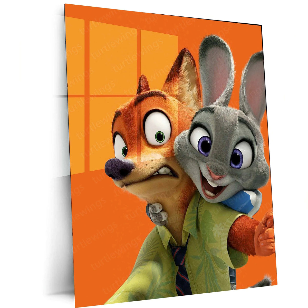 Zootopia Metal Poster – Vibrant Animated Movie Wall Art | Fun Disney D ...
