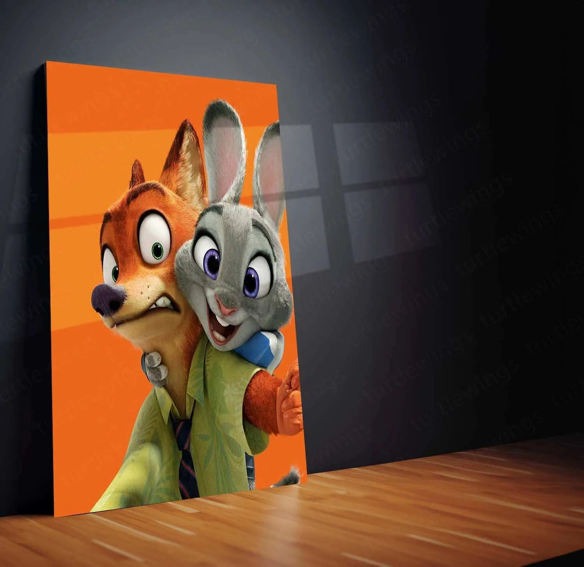 Zootopia Metal Poster – Vibrant Animated Movie Wall Art | Fun Disney D ...