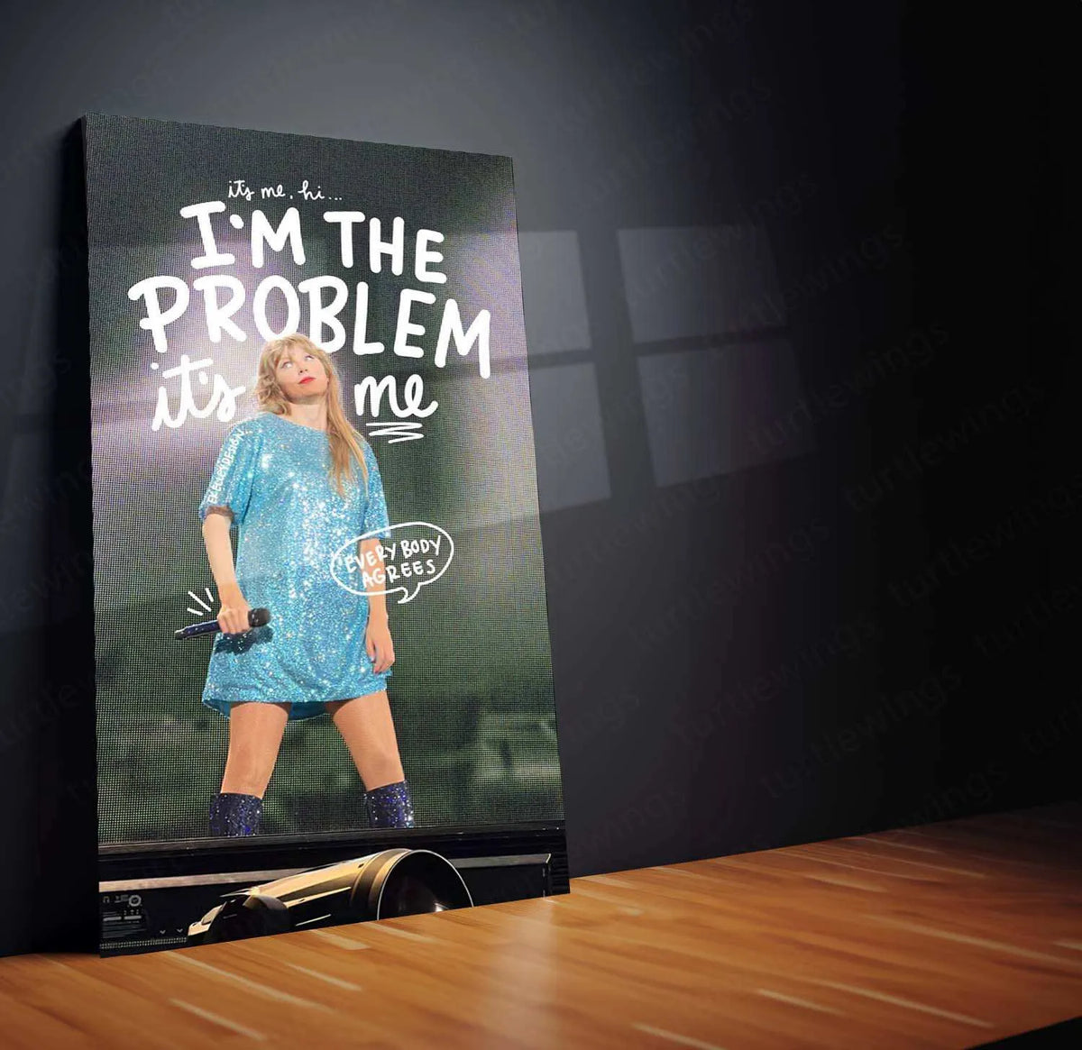 Taylor Swift Metal Poster – The Storyteller of a Generation 1 – TURTLEWINGS