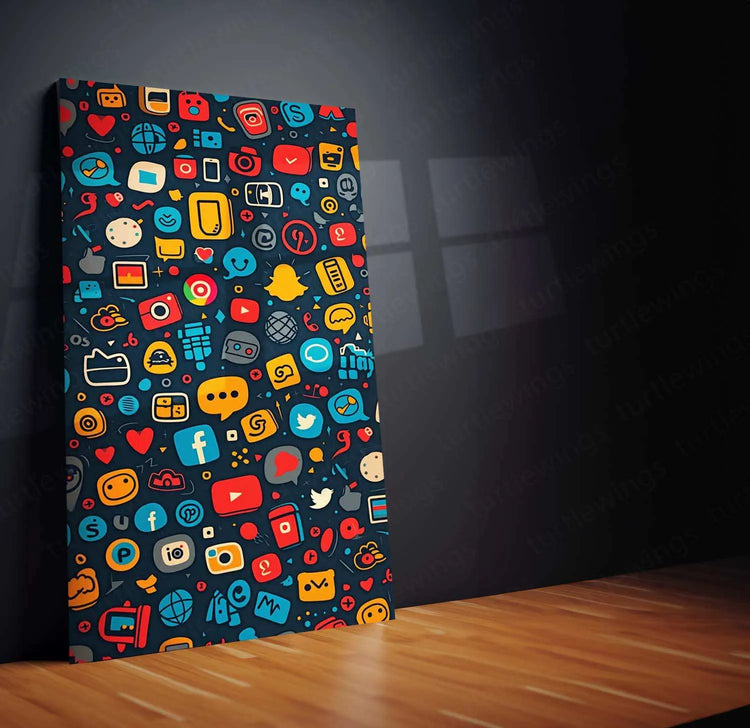 Bunch of Logos Metal Poster – A Bold & Iconic Collection of Timeless S ...