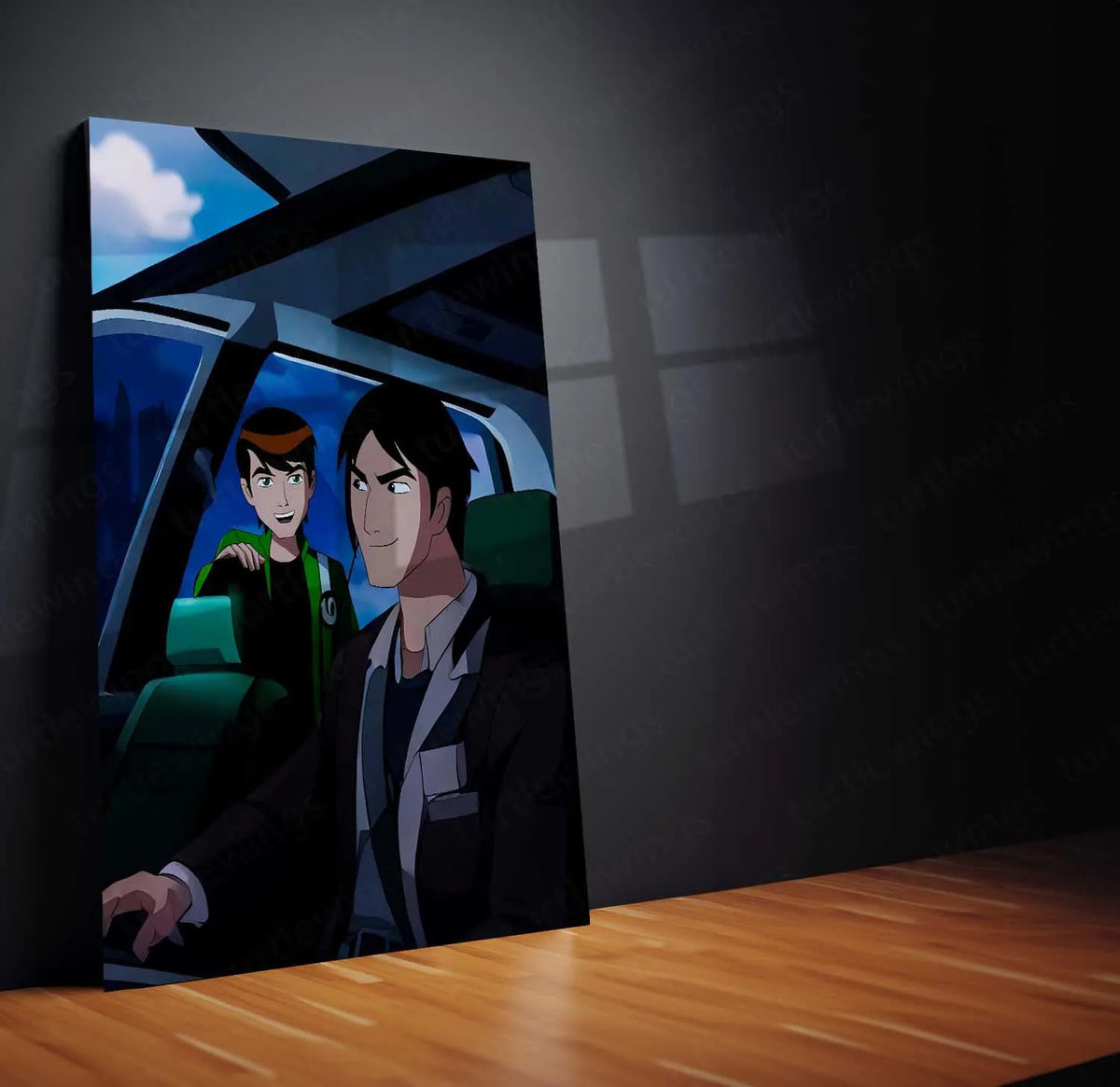 Anime Metal Poster | Ben 10 Metal Poster | Alien Hero Wall Art for Kid ...