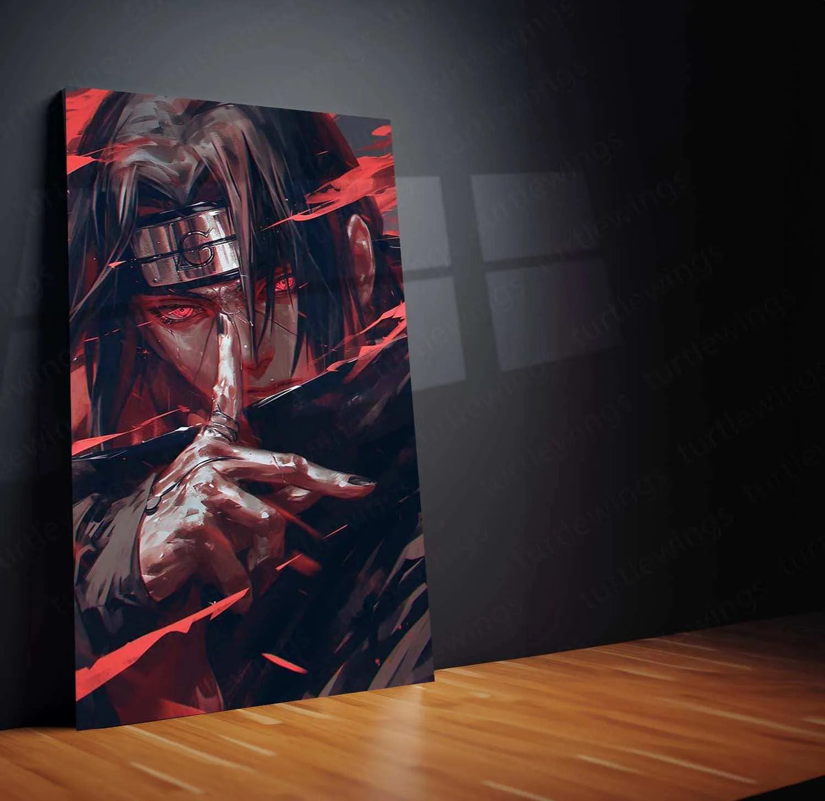 Itachi Uchiha – Jujutsu Kaisen Metal Poster – TURTLEWINGS