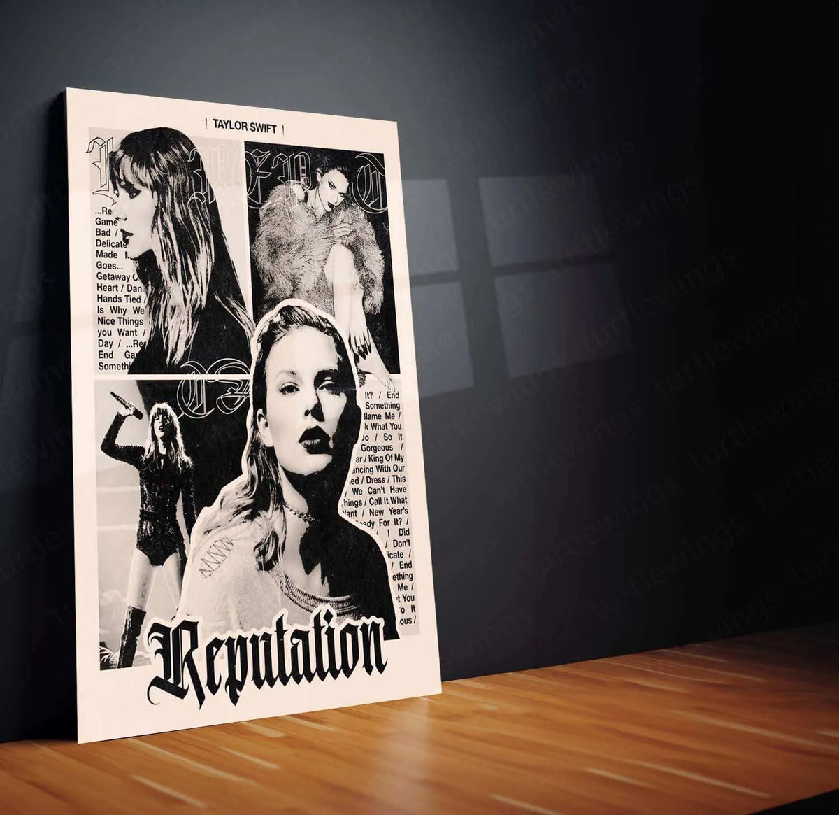 Taylor Swift Metal Poster – The Storyteller of a Generation – TURTLEWINGS