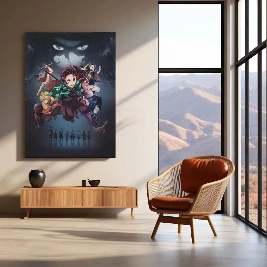 Demon Slayer Metal Poster – TURTLEWINGS