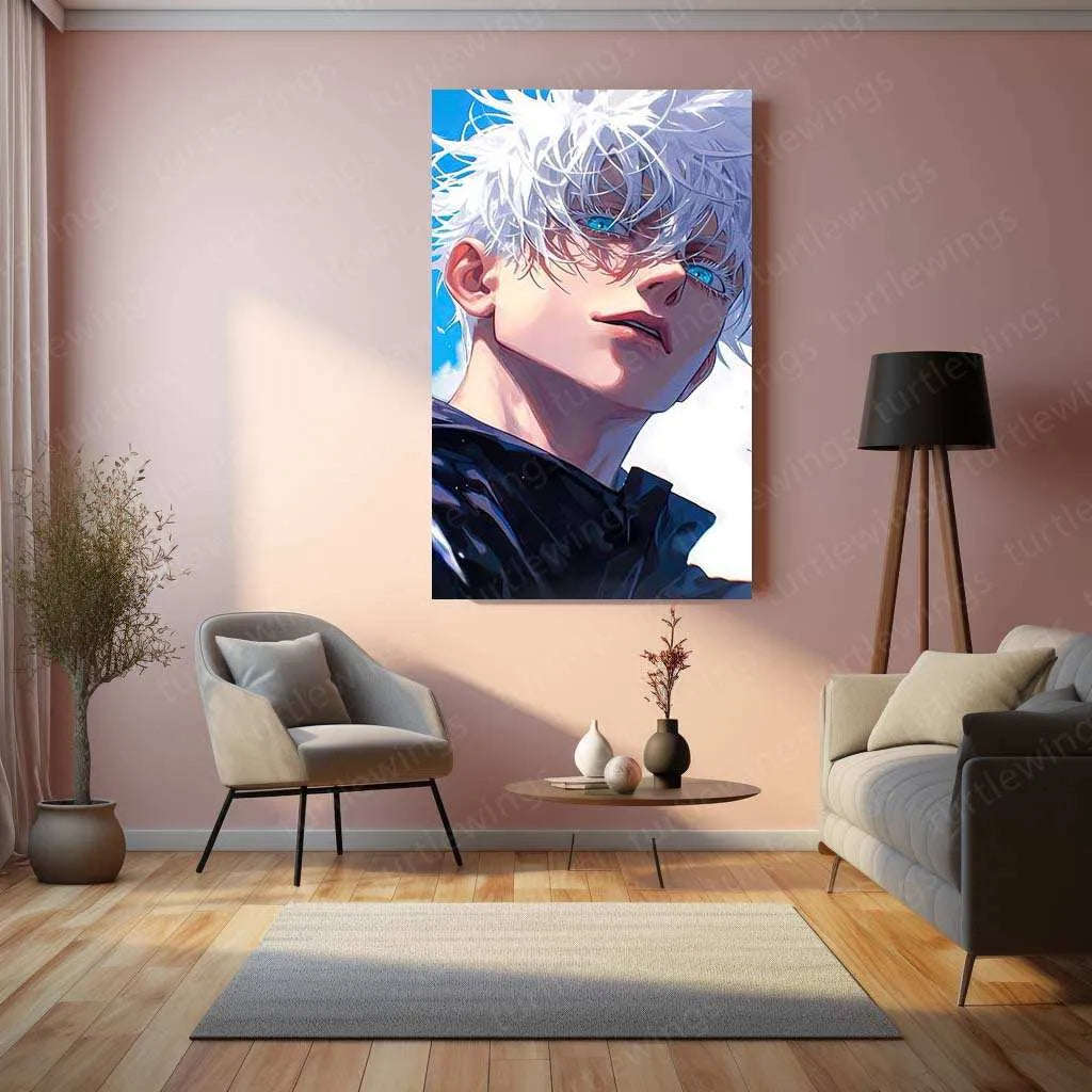 Satoru Gojo Metal Poster – The Strongest Jujutsu Sorcerer 4 – TURTLEWINGS