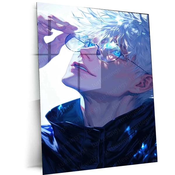 Satoru Gojo Metal Poster – The Strongest Jujutsu Sorcerer 1 – TURTLEWINGS