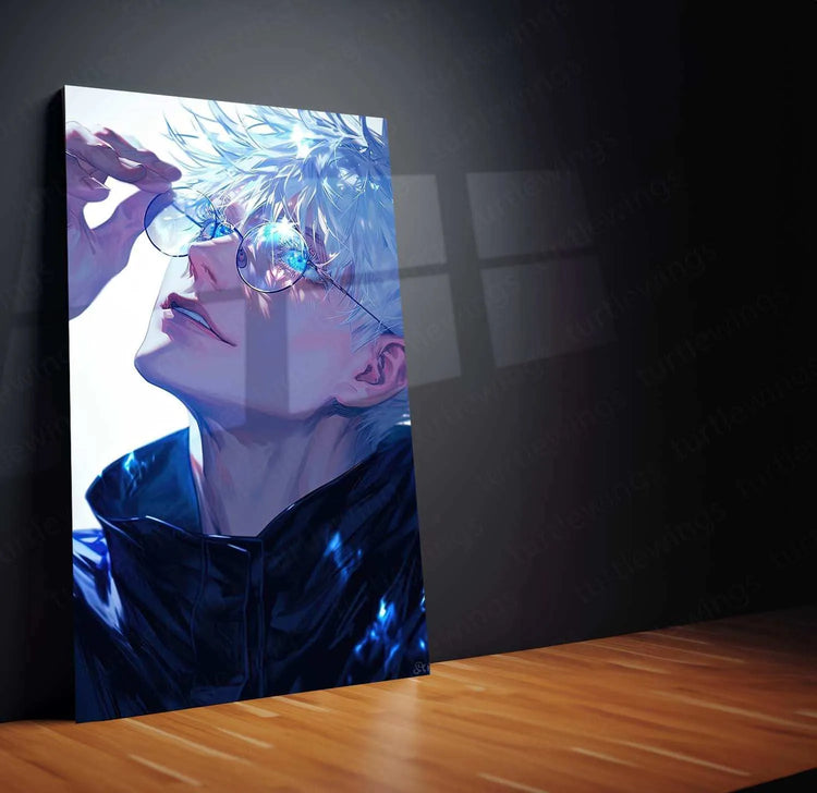 Satoru Gojo Metal Poster – The Strongest Jujutsu Sorcerer 1 – TURTLEWINGS