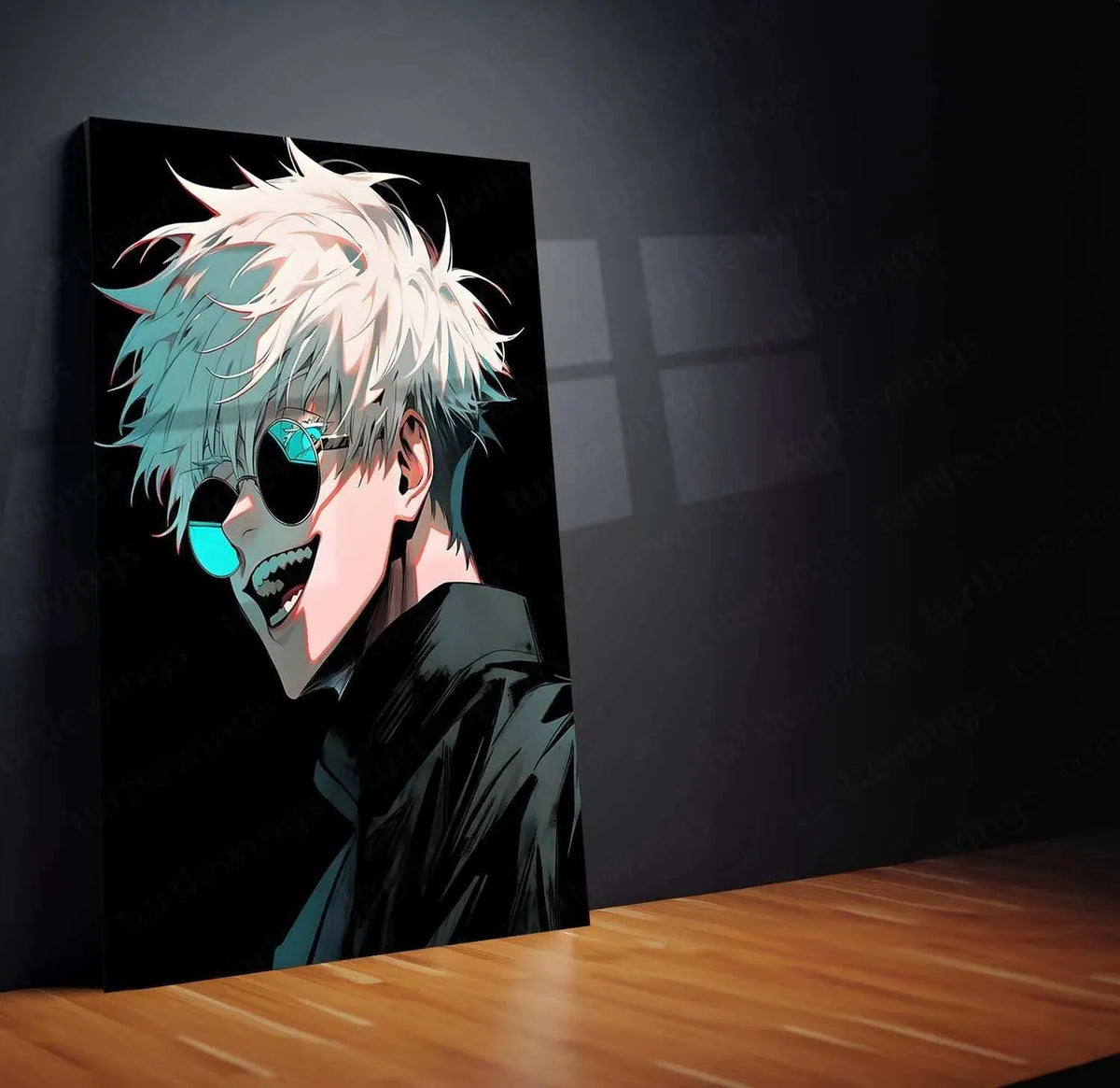 Satoru Gojo Metal Poster – The Strongest Jujutsu Sorcerer – TURTLEWINGS