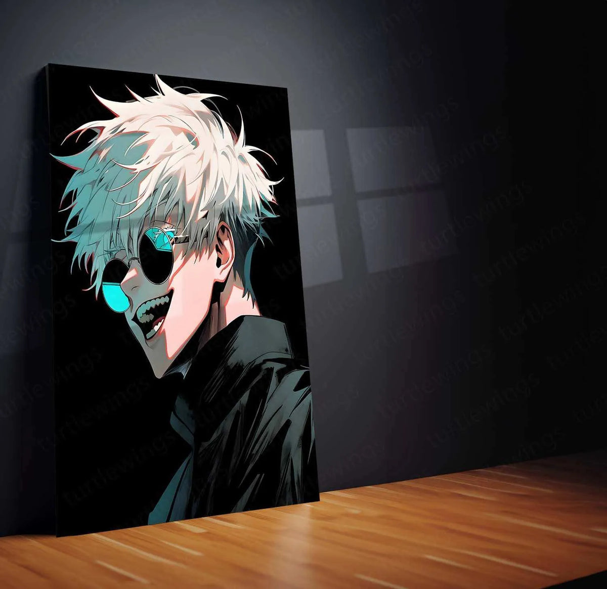 Satoru Gojo Metal Poster – The Strongest Jujutsu Sorcerer – TURTLEWINGS