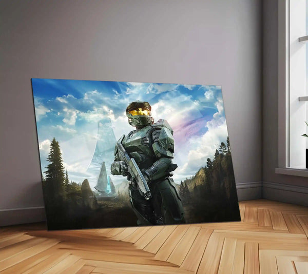 Halo – Campaign Evolved | Legendary Sci-Fi Gaming Metal Frame | Epic S ...