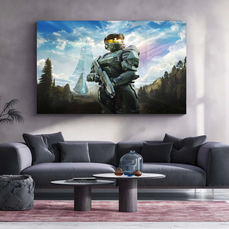 Halo – Campaign Evolved | Legendary Sci-Fi Gaming Metal Frame | Epic S ...
